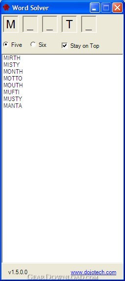Word Solver 1 5 Free Download