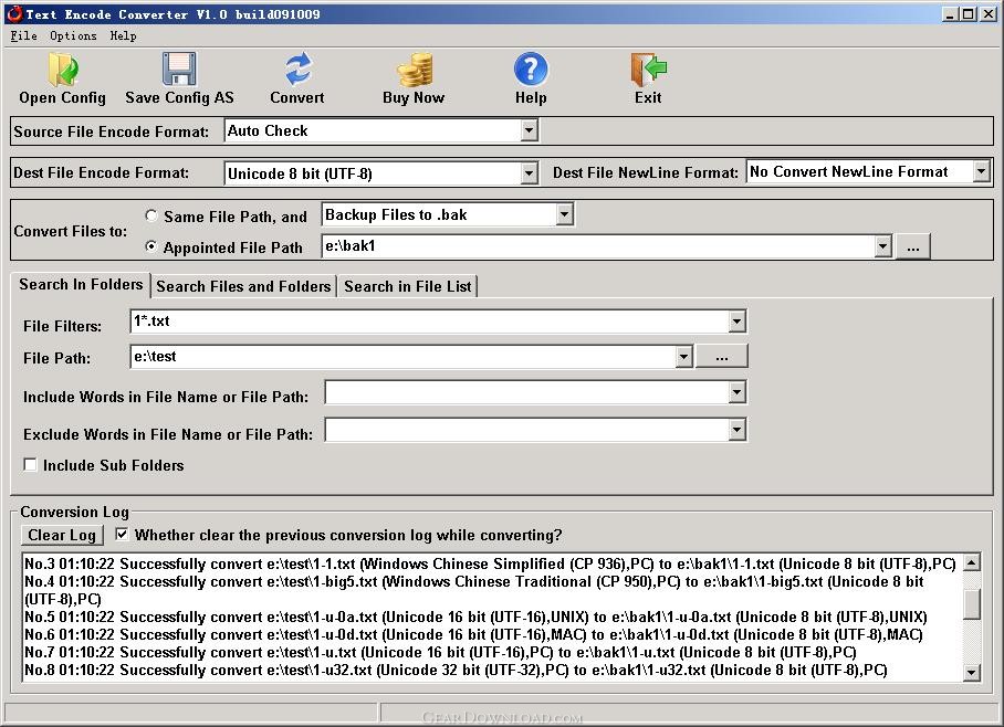UTF 8 Char Encoding Converter 1 0 Free Download